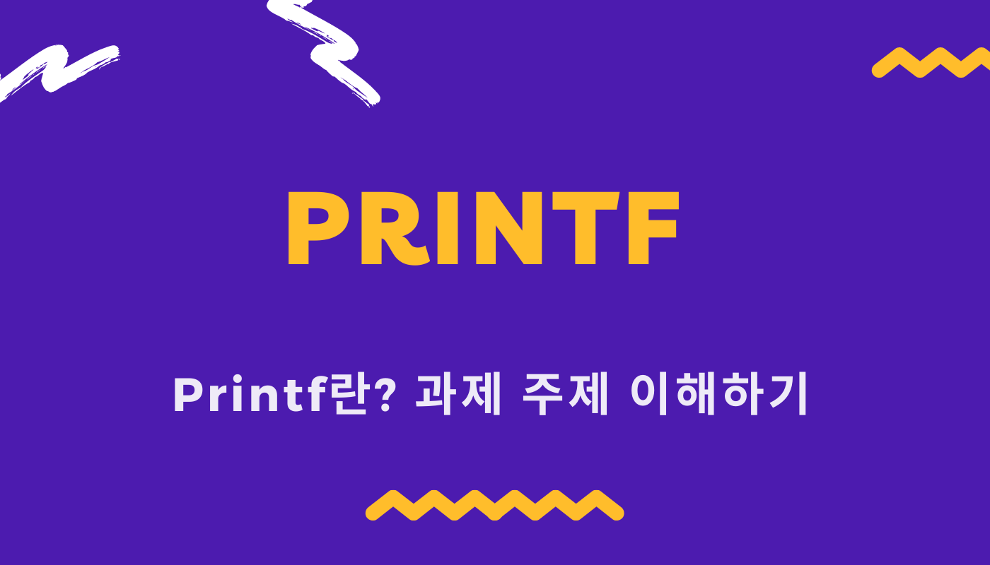 [ft_printf] subject와 printf 함수 이해